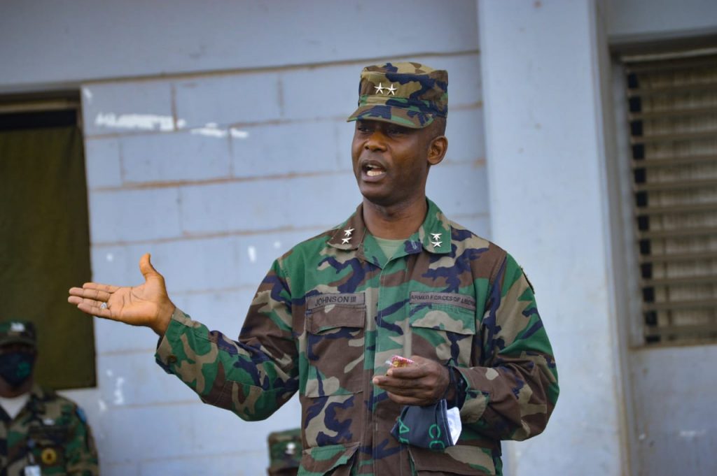 GENERAL JOHNSON ATTENDS LIBBATT 6 PINNING CEREMONY – Ministry of ...