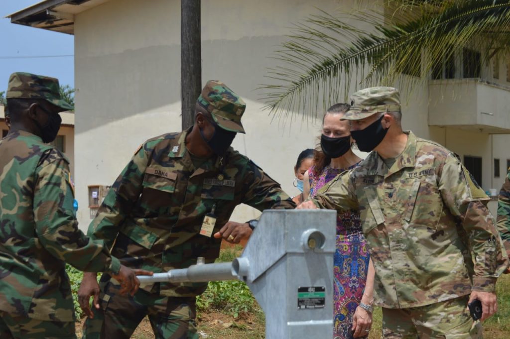 U S EMBASSY DEDICATES SAFE-DRINKING WATER FACILITIES TO ARMED FORCES OF ...