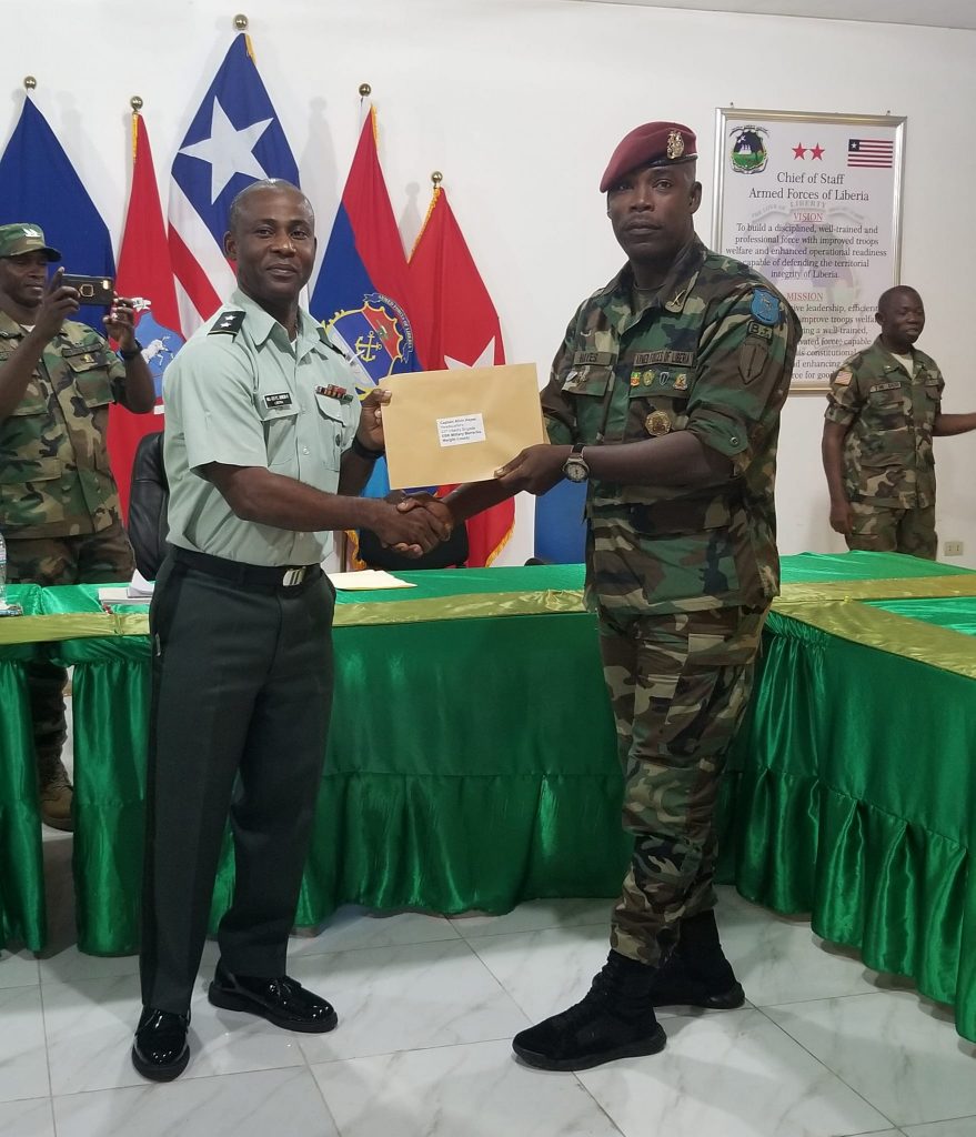 AFL AWARDS TOP SCORERS IN THE OFFICER’S PROMOTION EXAM – Ministry of ...